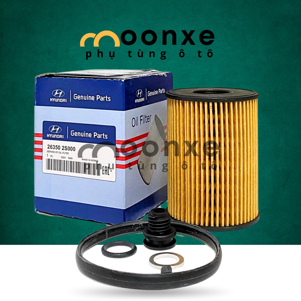 Lọc nhớt, lọc dầu động cơ (máy xăng, 2.5) xe Santafe (21-22), Sorento ...