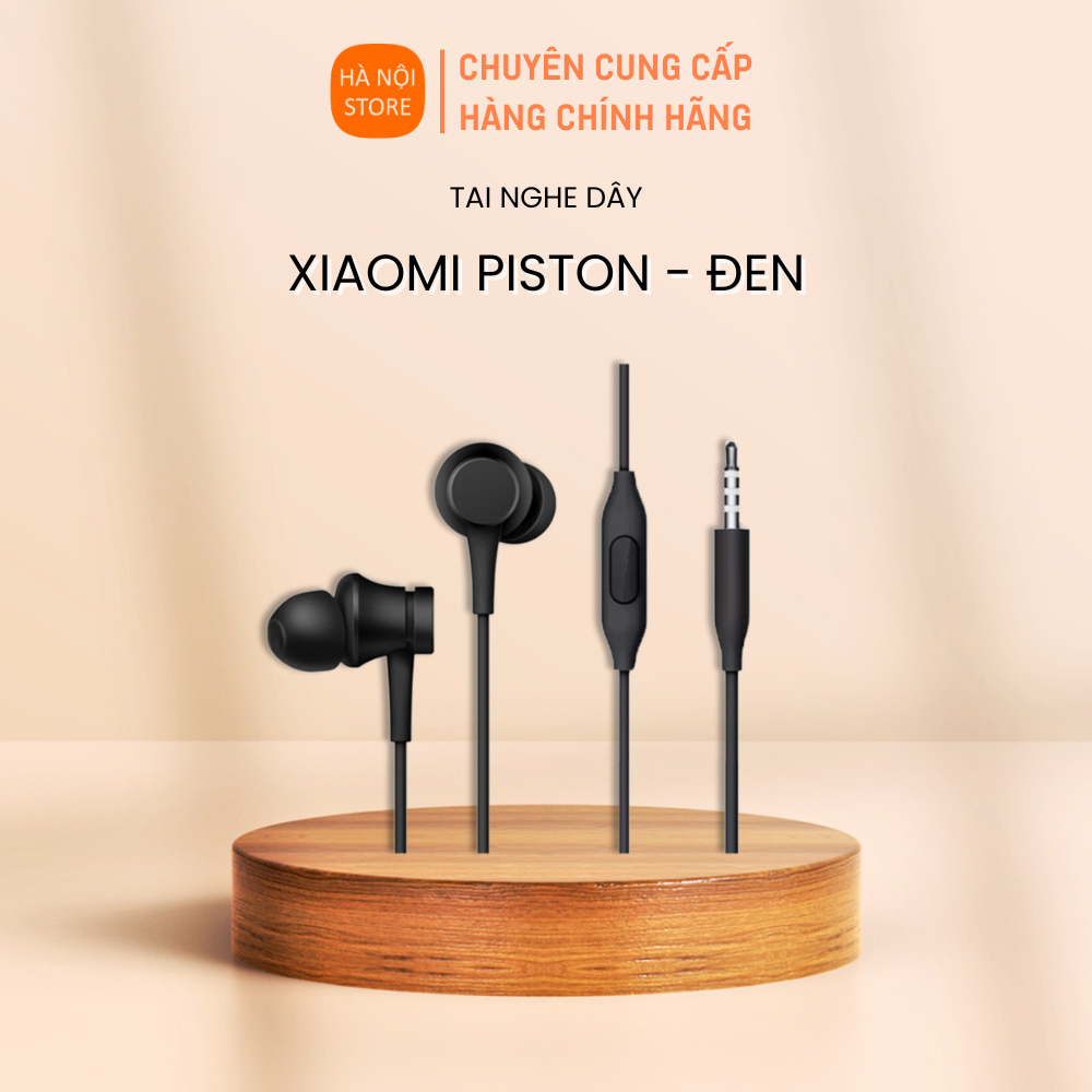 [Bản Quốc Tế] Tai nghe Xiaomi Piston Basic jack 3.5mm có mic vỏ nhôm ...