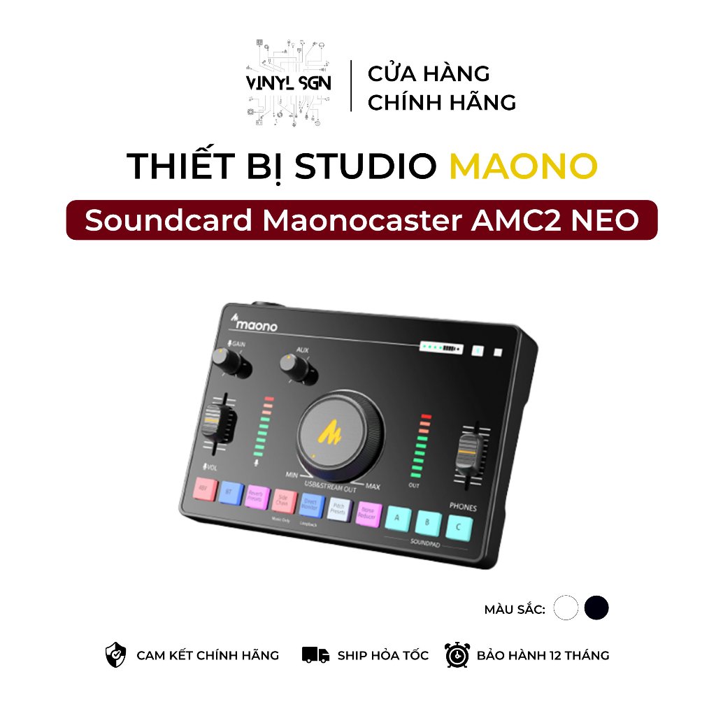 Soundcard Maonocaster AMC2 NEO - Bảo Hành 12 Tháng | Shopee Việt Nam