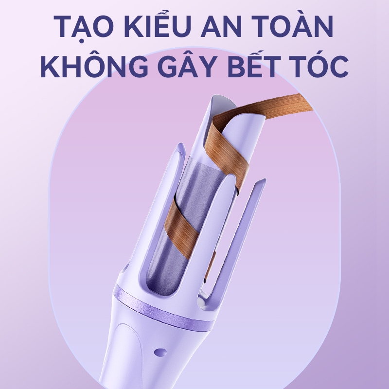 Máy uốn tóc tự động ion âm OUYILI chất liệu gốm sứ không làm tổn thương ...