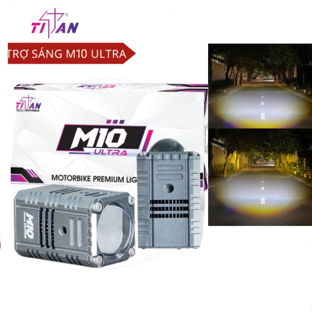 Đèn Trợ Sáng Mini Bi Cầu M10 Ultra Chính hãng | Shopee Việt Nam