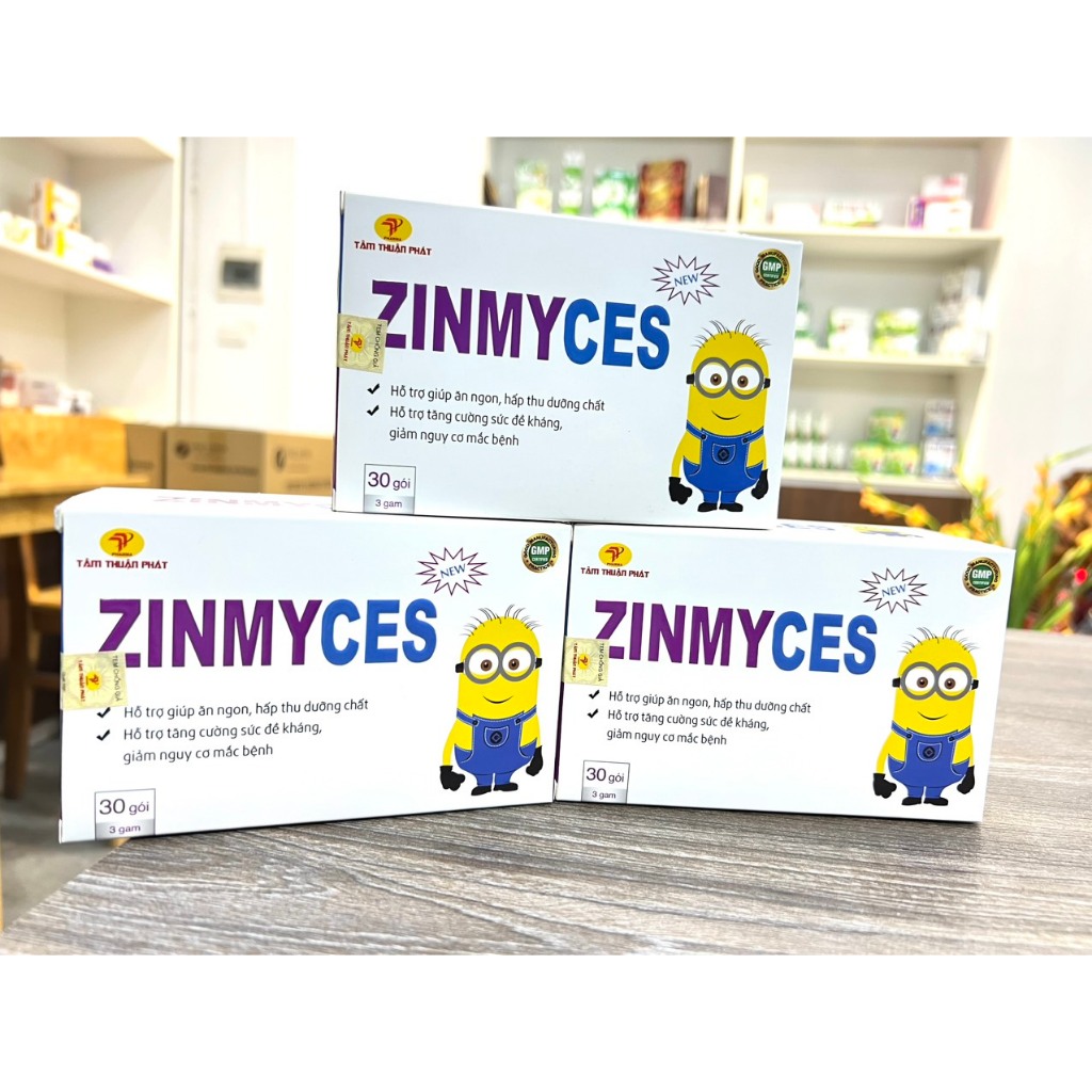 Cốm vi sinh Zinmyces hộp 30 gói | Shopee Việt Nam
