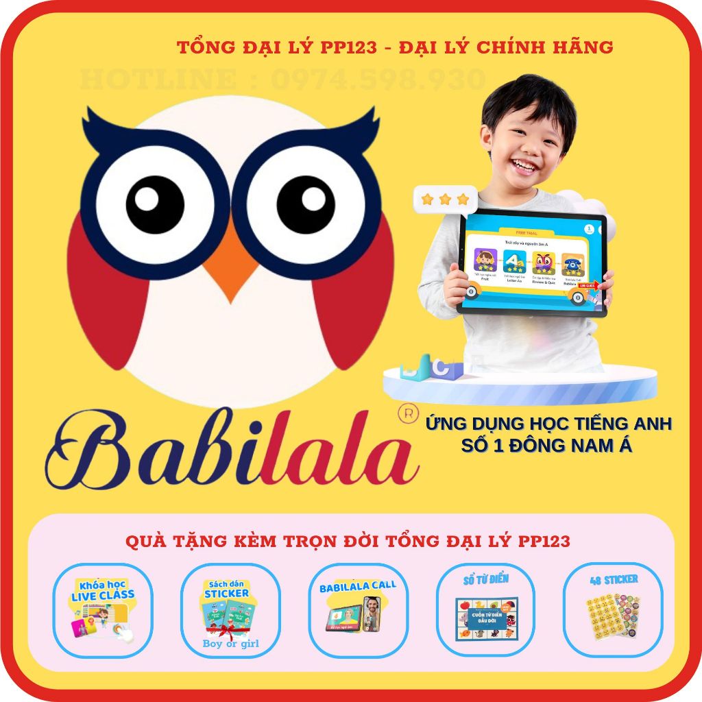 Babilala Trọn đời cho bé từ 3-8 Tuổi | Shopee Việt Nam