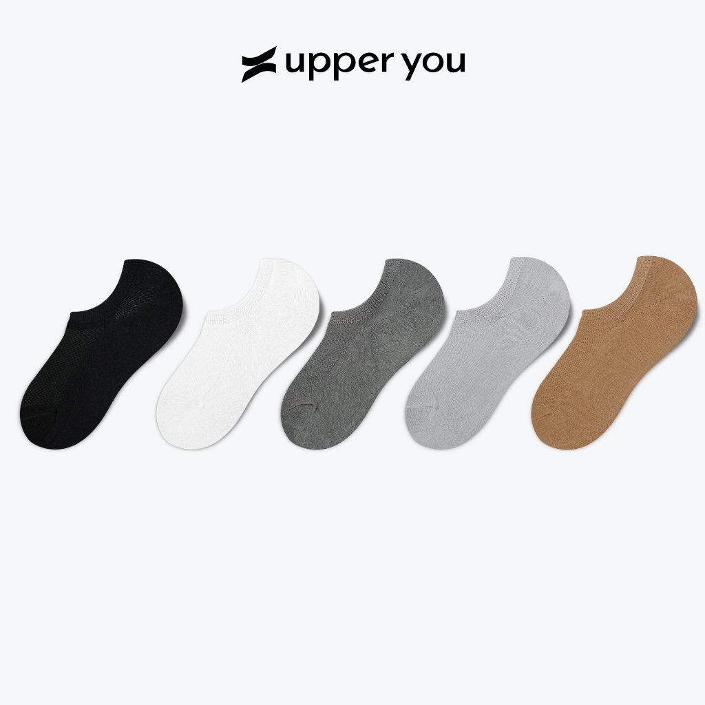 Tất Vớ Lười Nam Có Đệm Silicon UPPER YOU Dệt Lưới Thoáng Khí Chống Tuột ...