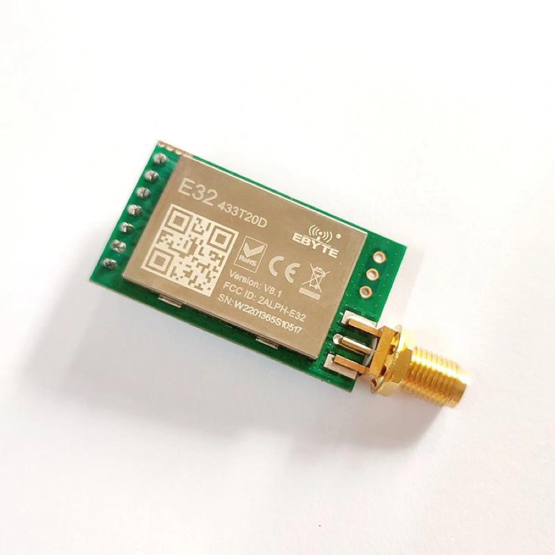 Mạch Thu Phát RF UART Lora SX1278 433Mhz 8000m EBYTE E32-433T30D ...
