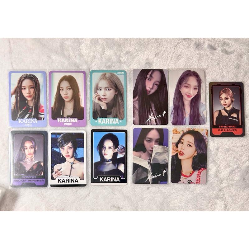 Card Aespa ,Karina | Shopee Việt Nam