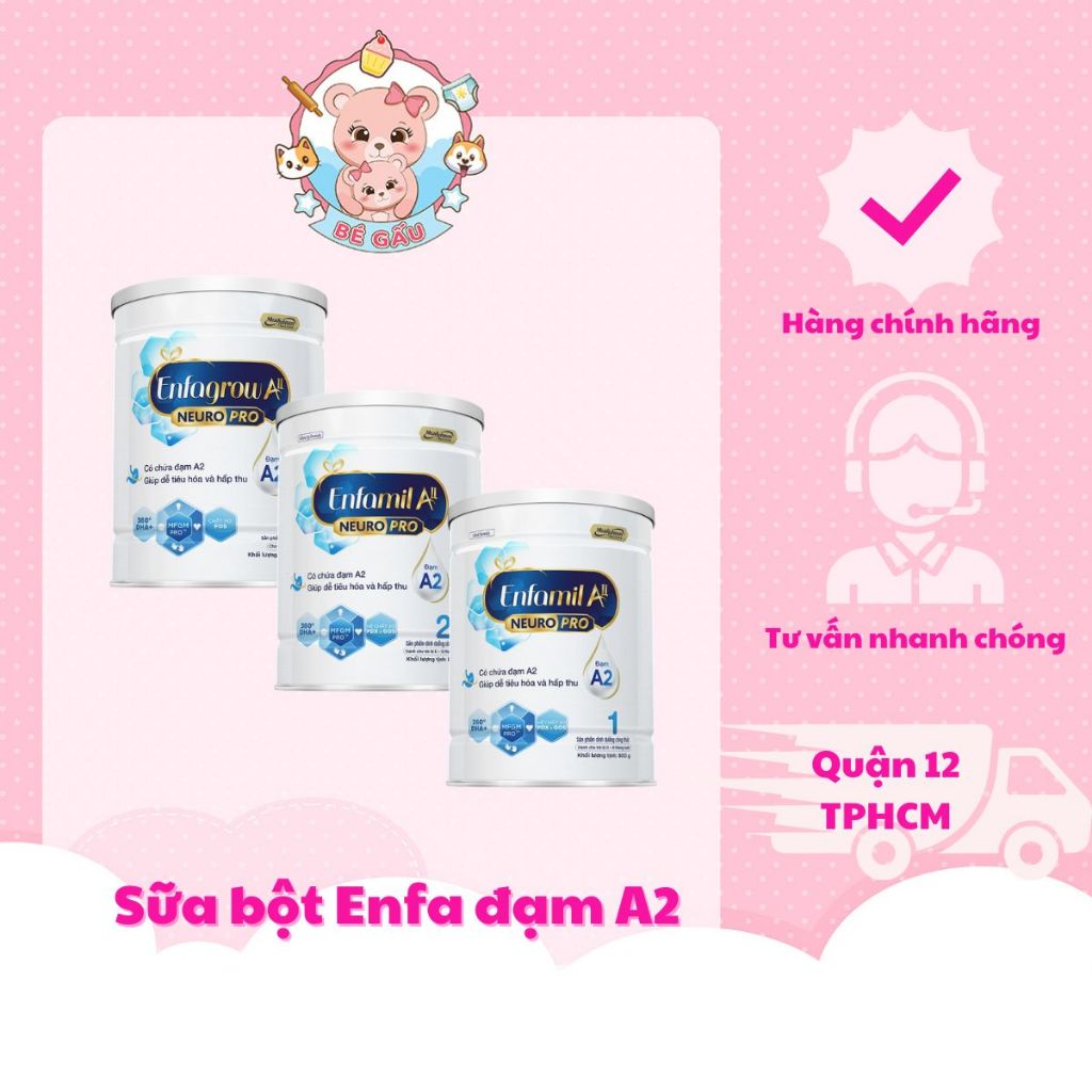 Sữa Bột ENFA A2 Neuropro 1,2,3 800g | Shopee Việt Nam
