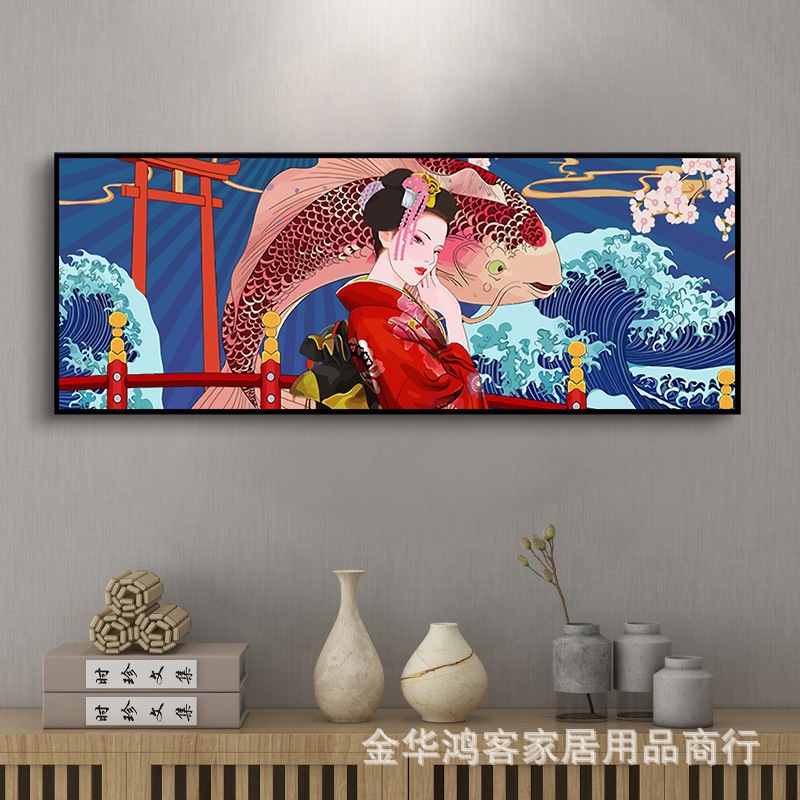 Tranh geisha, tranh Nhật cổ, tranh Phù Thế, tranh Nhật Bản, tranh trang ...
