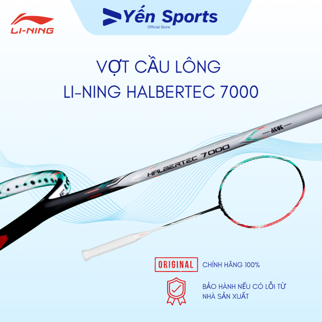 Vợt Cầu Lông Li-Ning Halbertec 7000 4U - Chính Hãng Hải Long PP, Khung ...