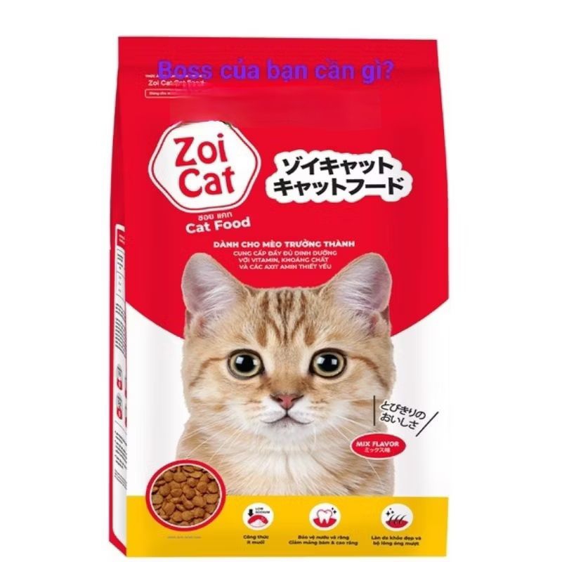 Thức ăn cho mèo Zoi Cat gói 1kg ( ZoiCat ) - Hạt ZoiCat | Shopee Việt Nam