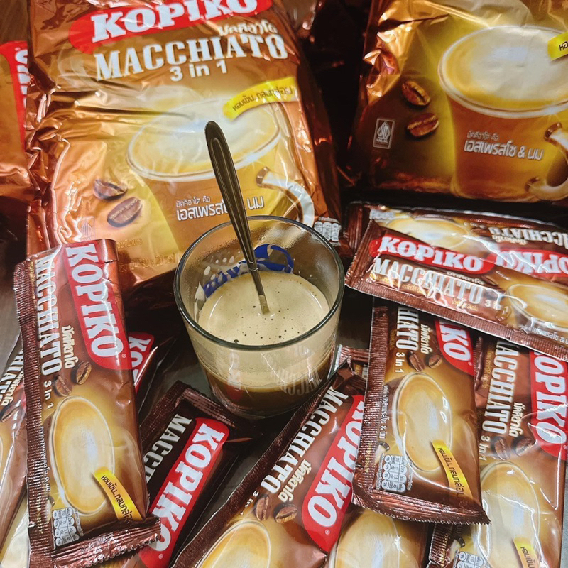 [BỊCH 20 GÓI] Cafe Hòa Tan Kopiko MAacchiato 3IN1 | Shopee Việt Nam