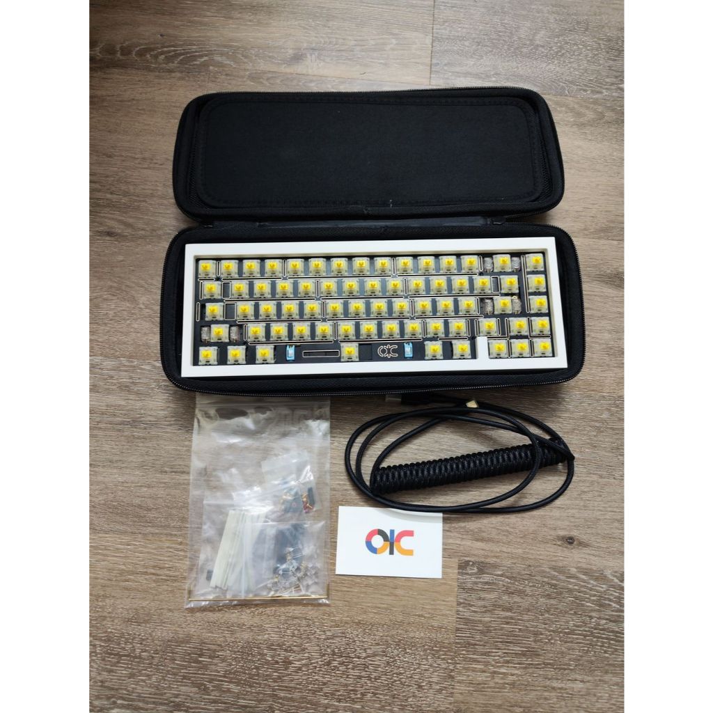 Bàn phím cơ QK65 R2 E white 1 mode mạch hàn - Vietgear.vn