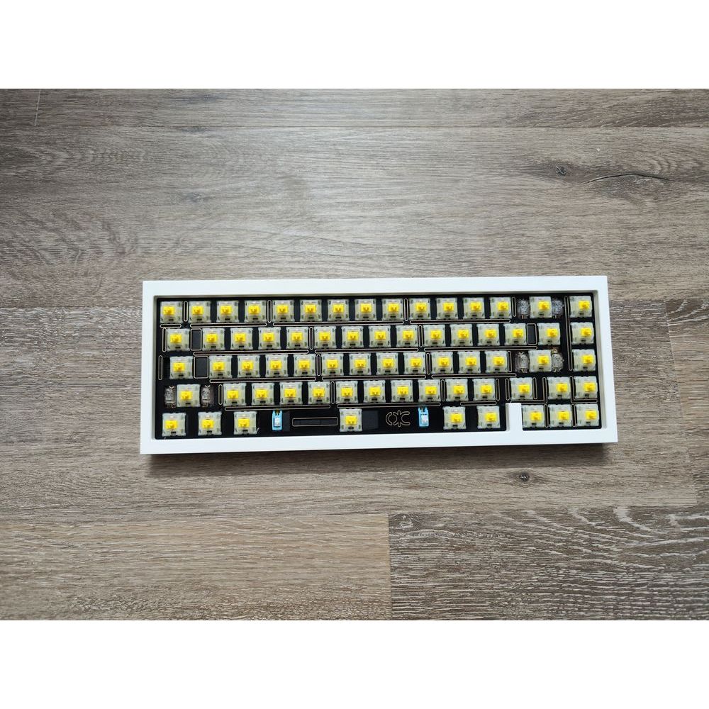 Bàn phím cơ QK65 R2 E white 1 mode mạch hàn - Vietgear.vn