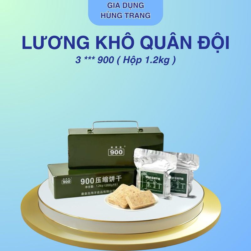 [1.2KG] Hộp lương khô quân đội 900 *** (Hộp nhỏ 1,2kg) | Shopee Việt Nam