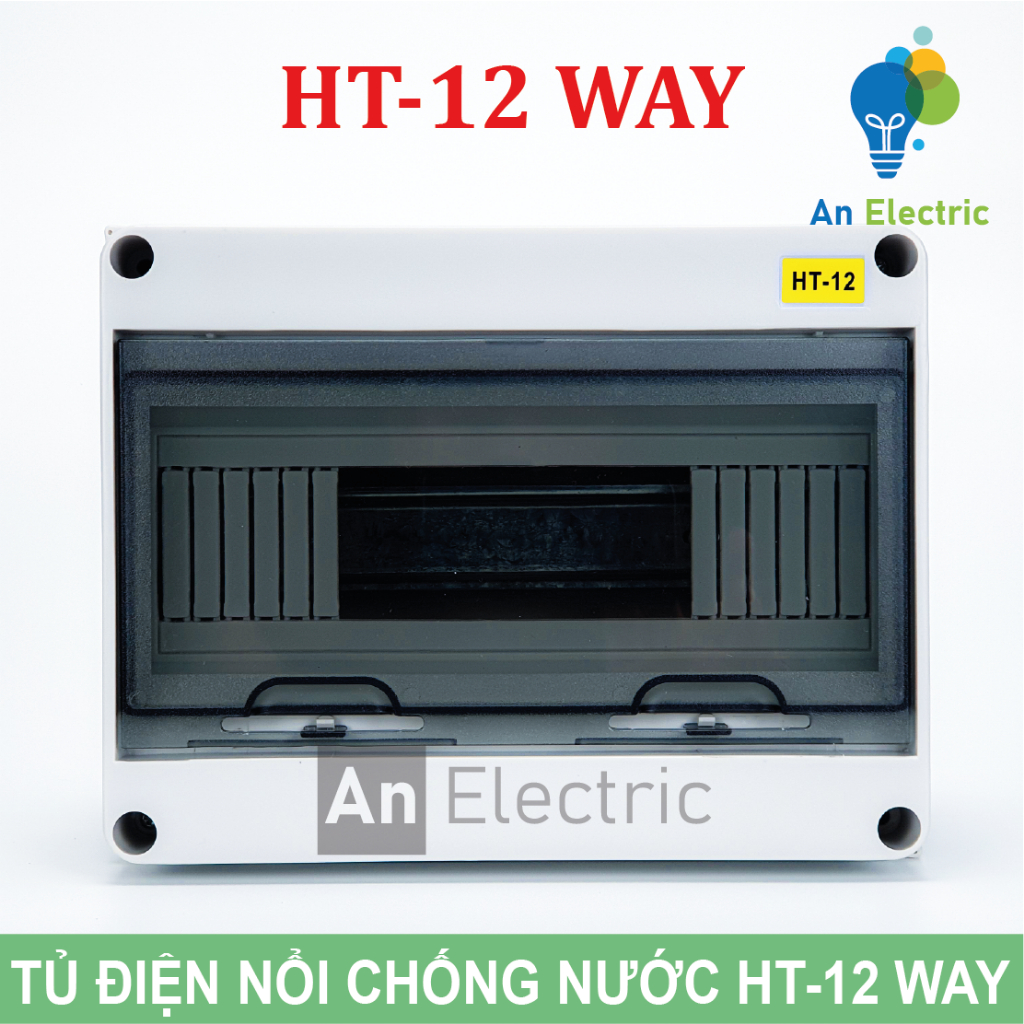 Tủ điện phân phối chống nước HT-12 WAY chuẩn IP65 (HT Series ...
