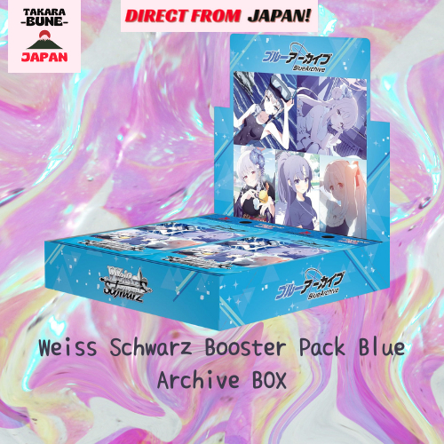 Weiss Schwarz Booster Pack Blue Archive BOX BUSHIROAD | Shopee Việt Nam