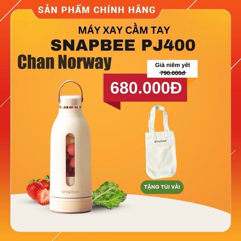 [CHÍNH HÃNG] Máy Xay Sinh Tố Cầm Tay SNAPBEE PJ400 - Xay Được Đá Viên ...
