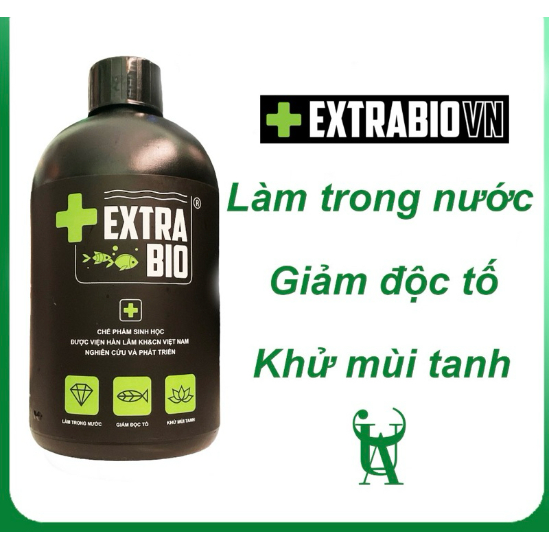 Vi sinh làm trong nước Extra Bio 125ML - 250ML - 500ML - 1000ML- Vi sinh Extrabio thế hệ mới ...