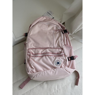 Balo Converse Straight Edge màu hồng pastel | Shopee Việt Nam