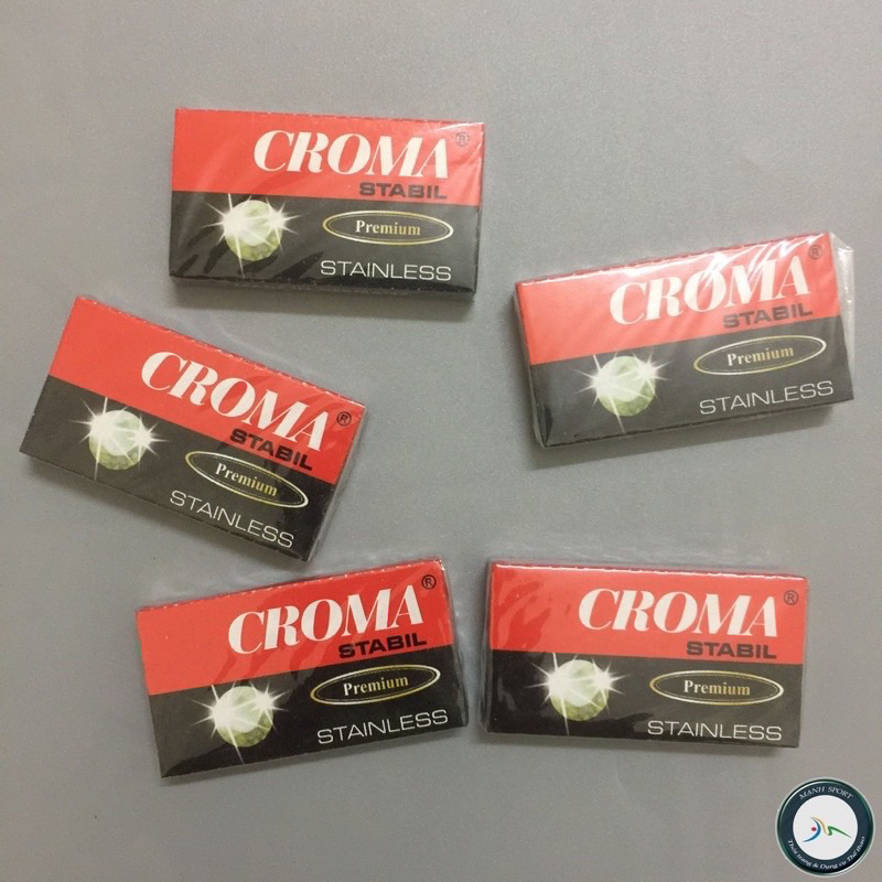 HỘP 10 LƯỠI DAO LAM CROMA HÀNG LOẠI 1 CẠO SIÊU SẮC - SIÊU BỀN | Shopee ...
