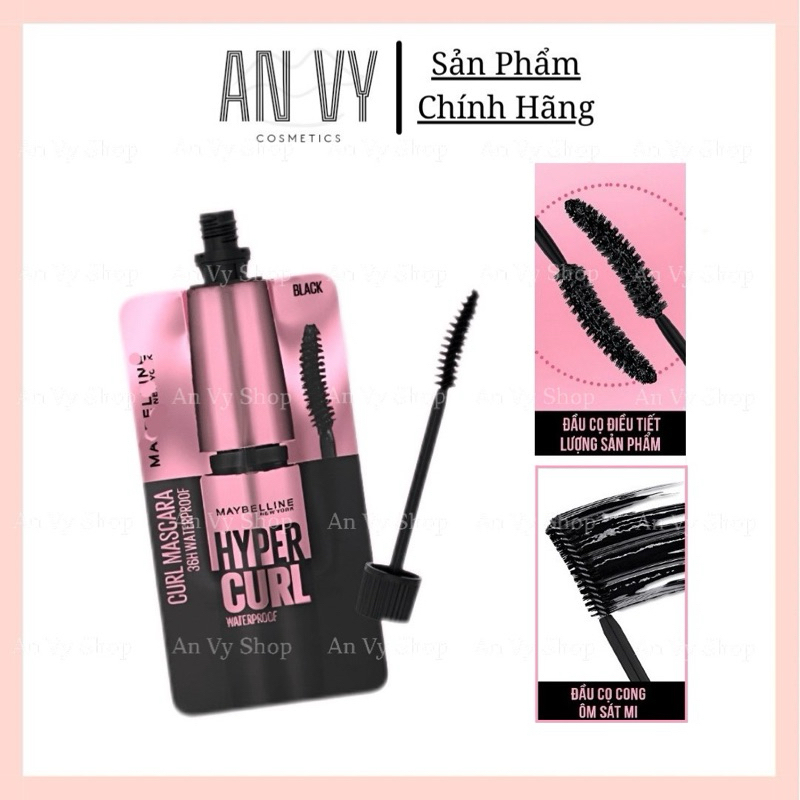 [Sample 3ml] Chuốt mi mascara MBL mini 3ml dài và cong mi MBL New York ...