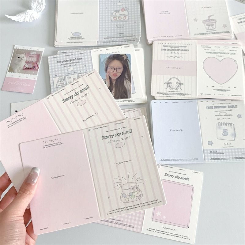Sét 10 và 30 Bìa Gập Mini Gói Card, Gói Hàng Kích Thước 7.5x10cm Nhiều ...