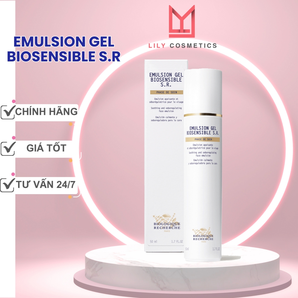 [Công ty | Emulsion Gel Biosensible S.R] Gel Phục Hồi Da Dầu Mụn Nhạy ...