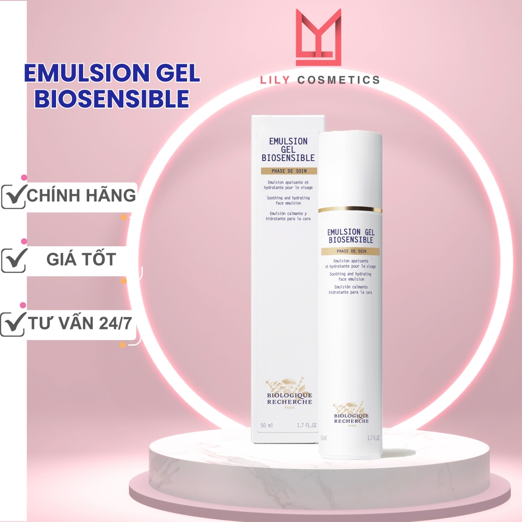 [Công ty | Emulsion Gel Biosensible] Kem Dưỡng Làm Dịu Và Cấp Ẩm Sâu ...