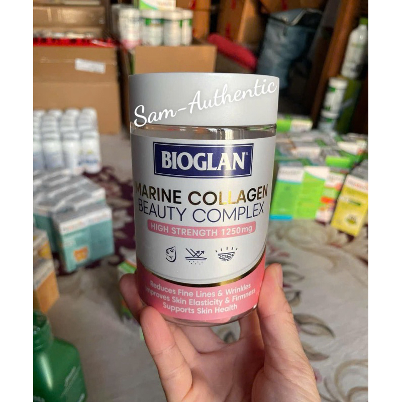 BIOGLAN MARINE COLLAGEN BEAUTY chứa Hydrolysed Collagen Peptide ...