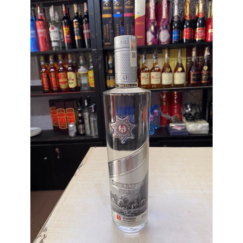 VODKA SHERIFF STAR Platinum 30% 565ml | Shopee Việt Nam