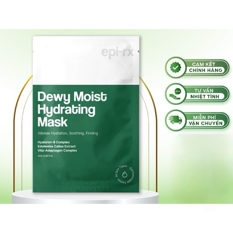 Mặt nạ phục hồi, cấp ẩm Epi-rx Dewy Moist Hydrating Mask | Shopee Việt Nam