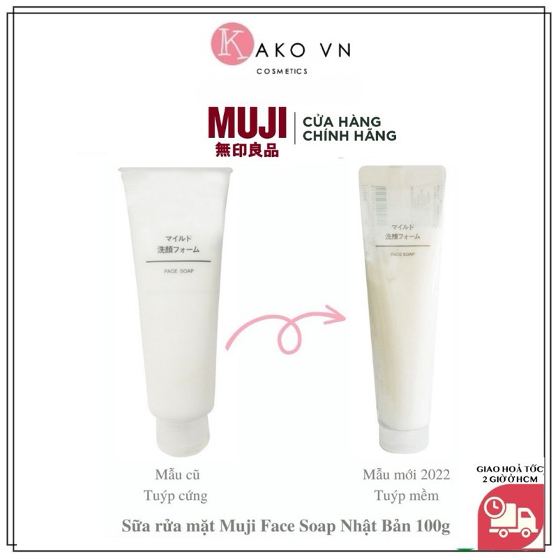 Sữa rửa mặt Muji Face Soap 120gr/200gr | Shopee Việt Nam