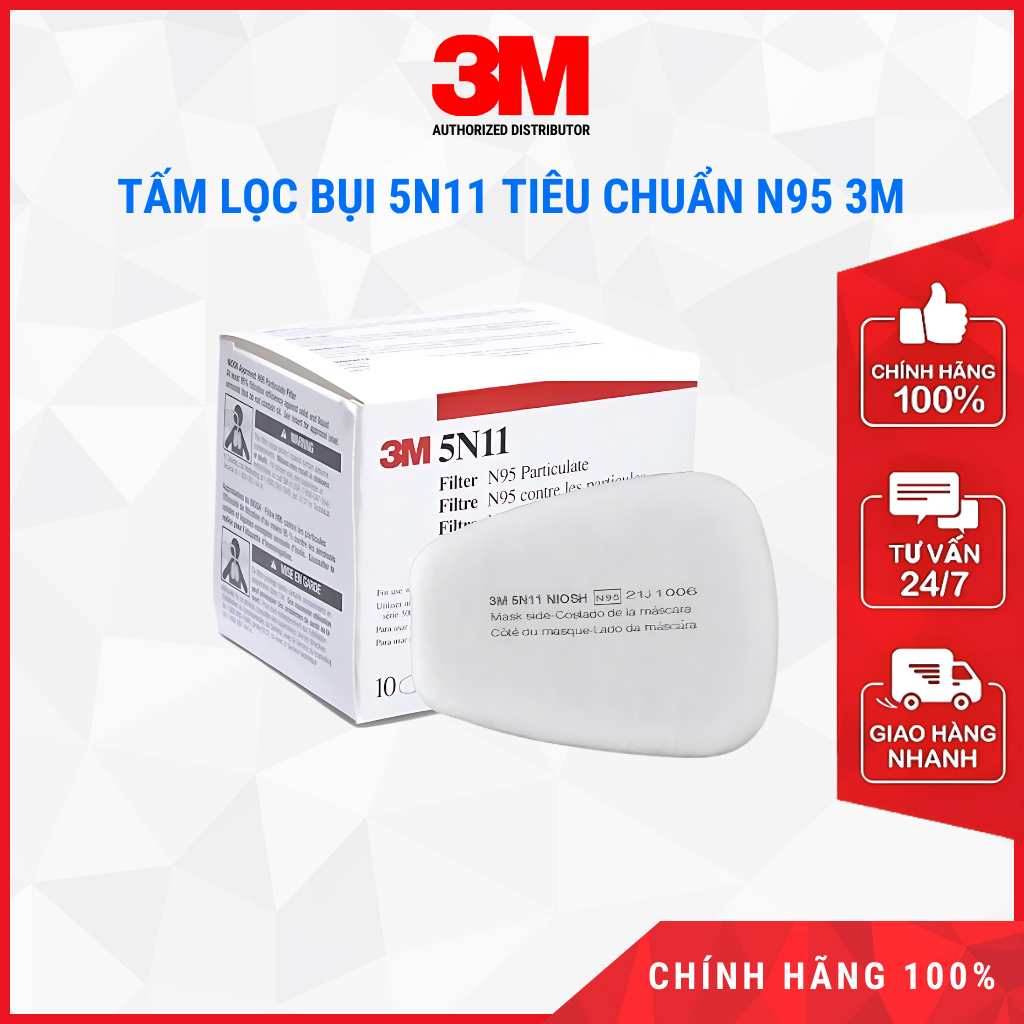 Tấm lọc bụi 3M 5N11 N95 (tấm) | Shopee Việt Nam