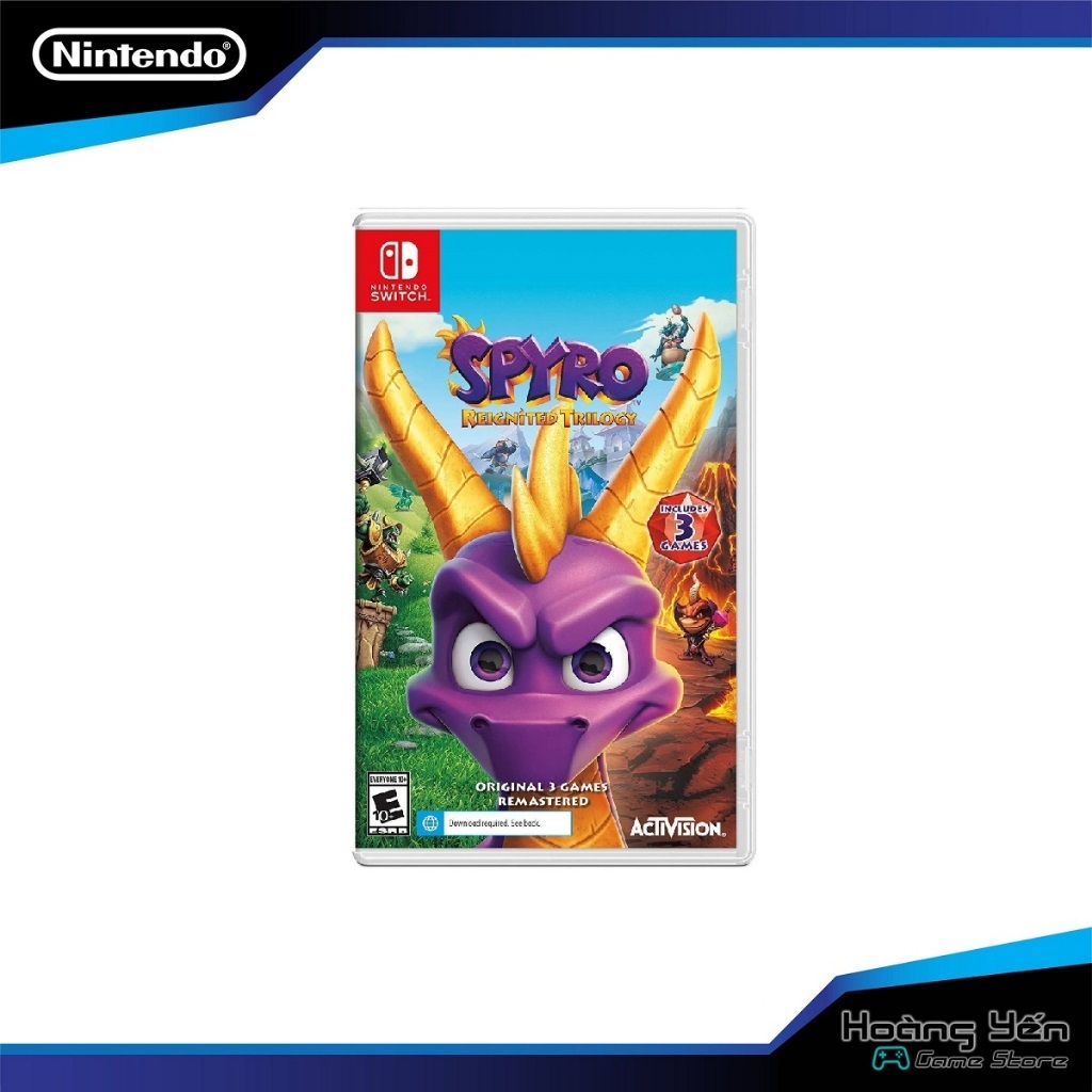 Băng Game Spyro Reignited Trilogy Nintendo Switch | Shopee Việt Nam