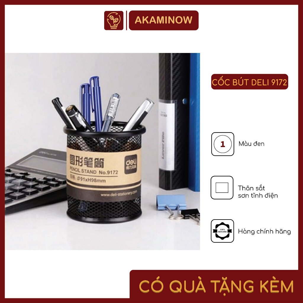 Cốc Cắm Bút 9172 Deli | Shopee Việt Nam