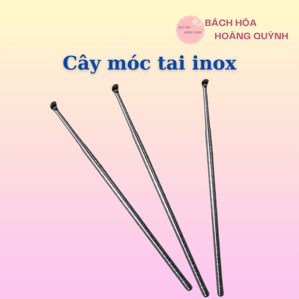 Set 2 cây móc tai inox (lấy rái tai) loại tốt | Shopee Việt Nam