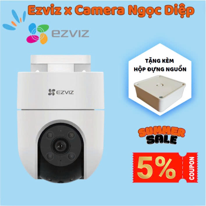 Camera EZVIZ H8C 2K 4G Quay Quét 360 độ - DÙNG SIM TRỰC TIẾP KHÔNG CẦN WIFI, Hàng chính hãng ...