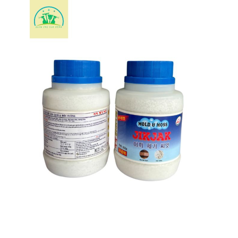 Bột Tẩy Rêu Sàn Gạch - Mốc tường JIK JAK 350g , Tẩy Sạch Rêu Mốc Bám ...