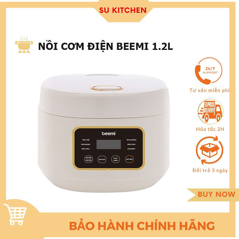 Nồi cơm điện Beemi tách đường dung tích 1.2 lít - Nồi cơm cắm điện đa ...