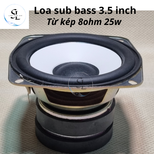 Loa sub bass 3.5 inch 8ohm 25w | Shopee Việt Nam
