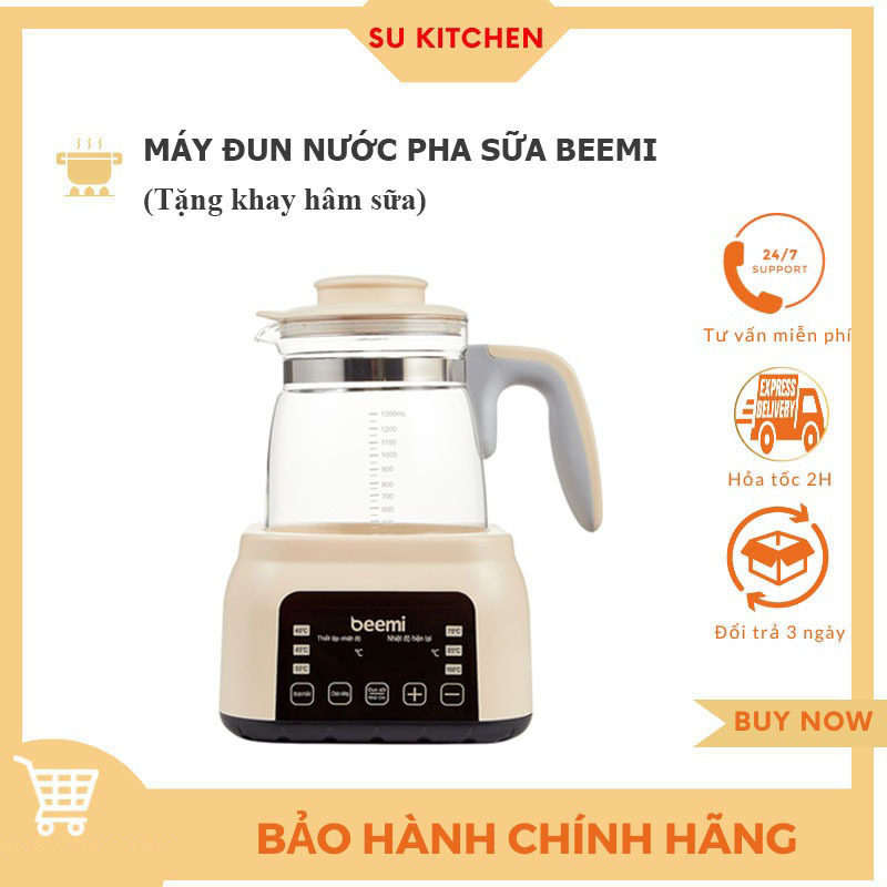 Máy Đun Nước Pha Sữa BEEMI, Bình Hâm Nước Pha Sữa Giữ Nhiệt Độ Liên Tục ...