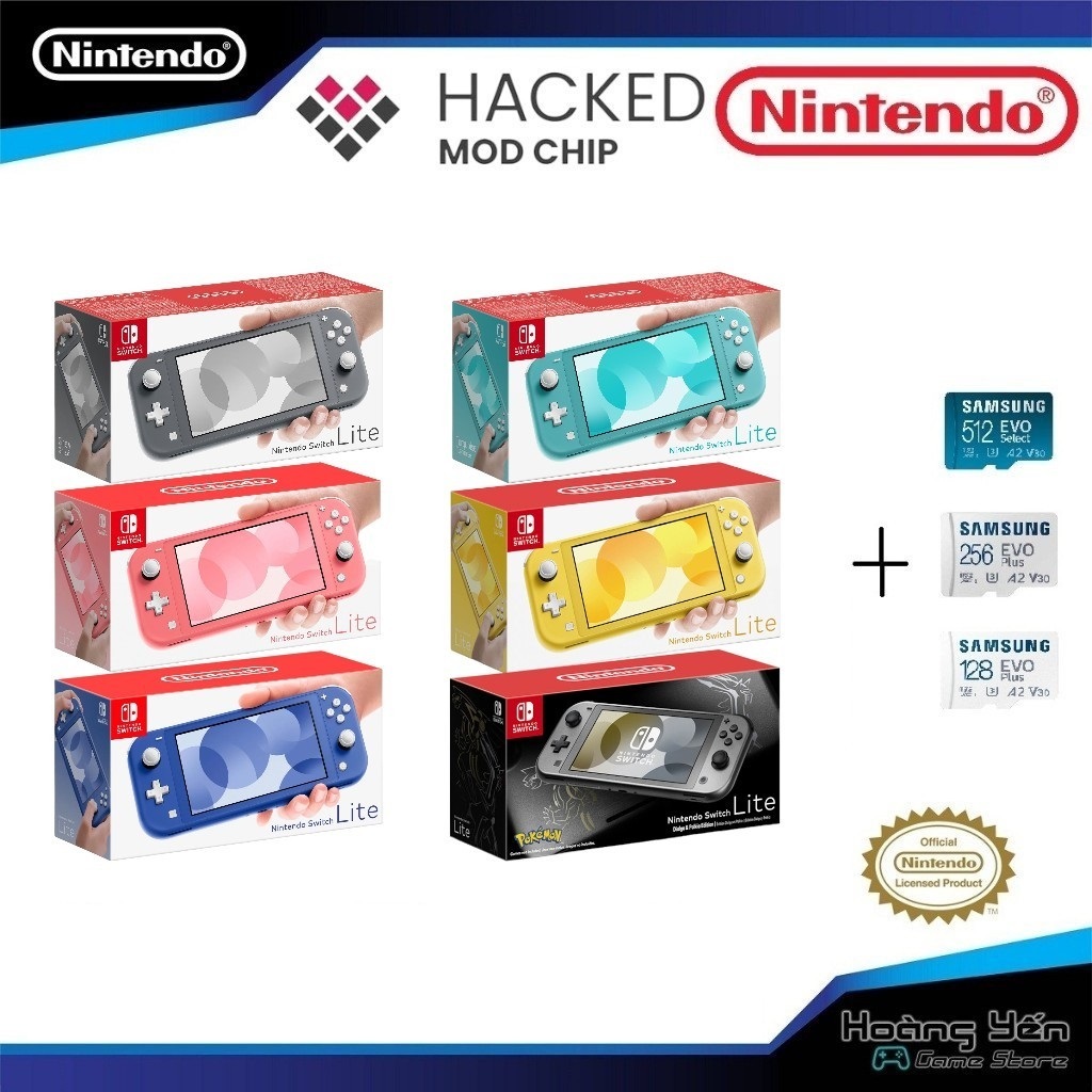 Máy Nintendo Switch Lite Mod Chip Chính Hãng Đủ Màu | Shopee Việt Nam