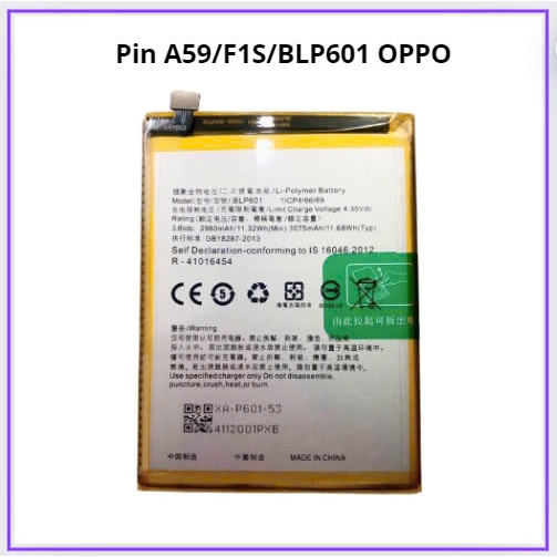 Pin oppo a59/f1s/BLP601 pin mới chất lượng tốt | Shopee Việt Nam