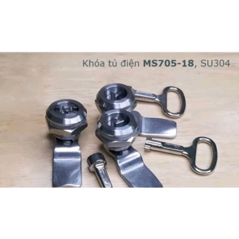 Khoá tủ điện MS705-1.2 khoá tròn/ MS705-18 khoá tam giác/ MS705-18 khoá vuông | Shopee Việt Nam
