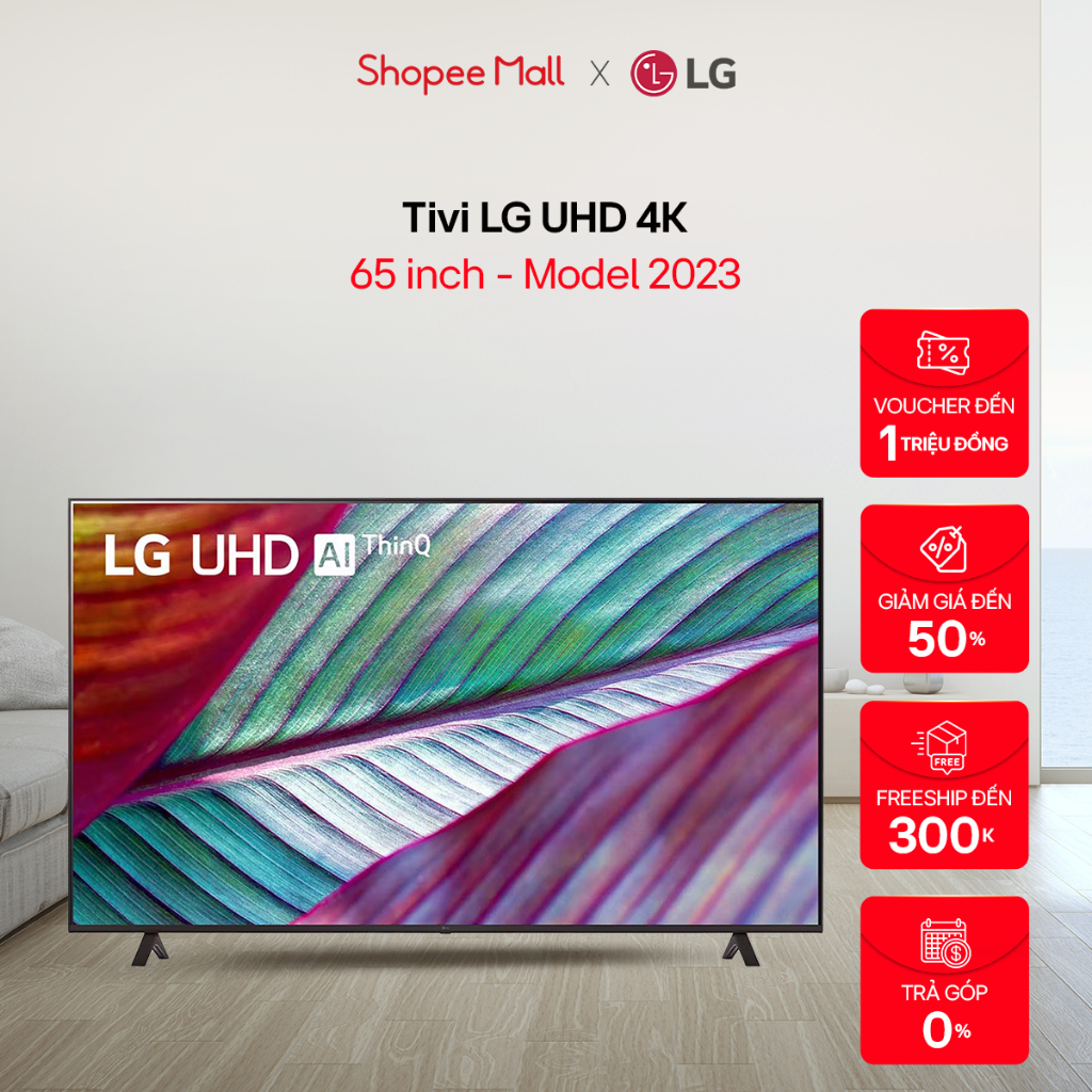 Smart UHD Tivi LG 65 inch 4K 65UR7550PSC - Model 2023 - Miễn phí lắp ...