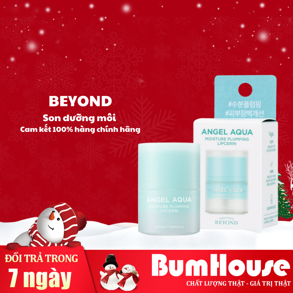 Son dưỡng môi thuần chay Beyond Angel Aqua Moisture Plumping Lipcerin 15ml | Shopee Việt Nam