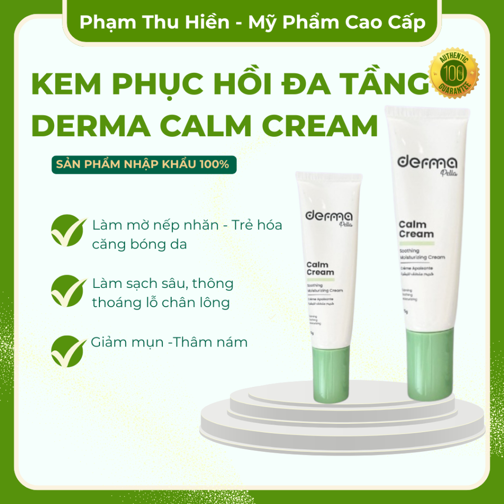 Kem Phục Hồi Đa Tầng Derma Calm Cream Của Jordan - Giảm Mụn - Trẻ Hóa ...