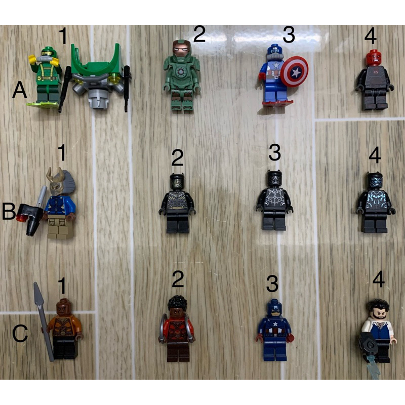 lego minifigures nhân vật siêu anh hùng marvel hàng chính hãng | Shopee ...
