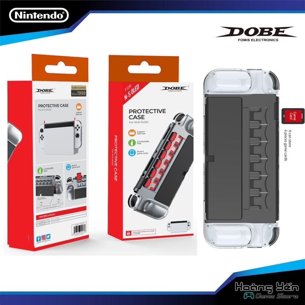 53 Ốp Lưng Cứng cho Máy Nintendo Switch Oled - Dobe New Fullbox | Shopee Việt Nam