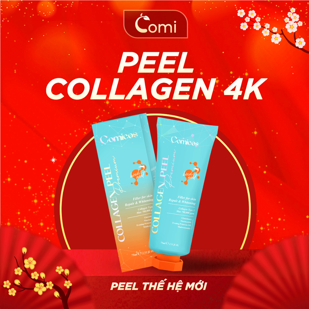 Peel Collagen Comi - peel da sinh học thế hệ mới tuýp 70G | Shopee Việt Nam